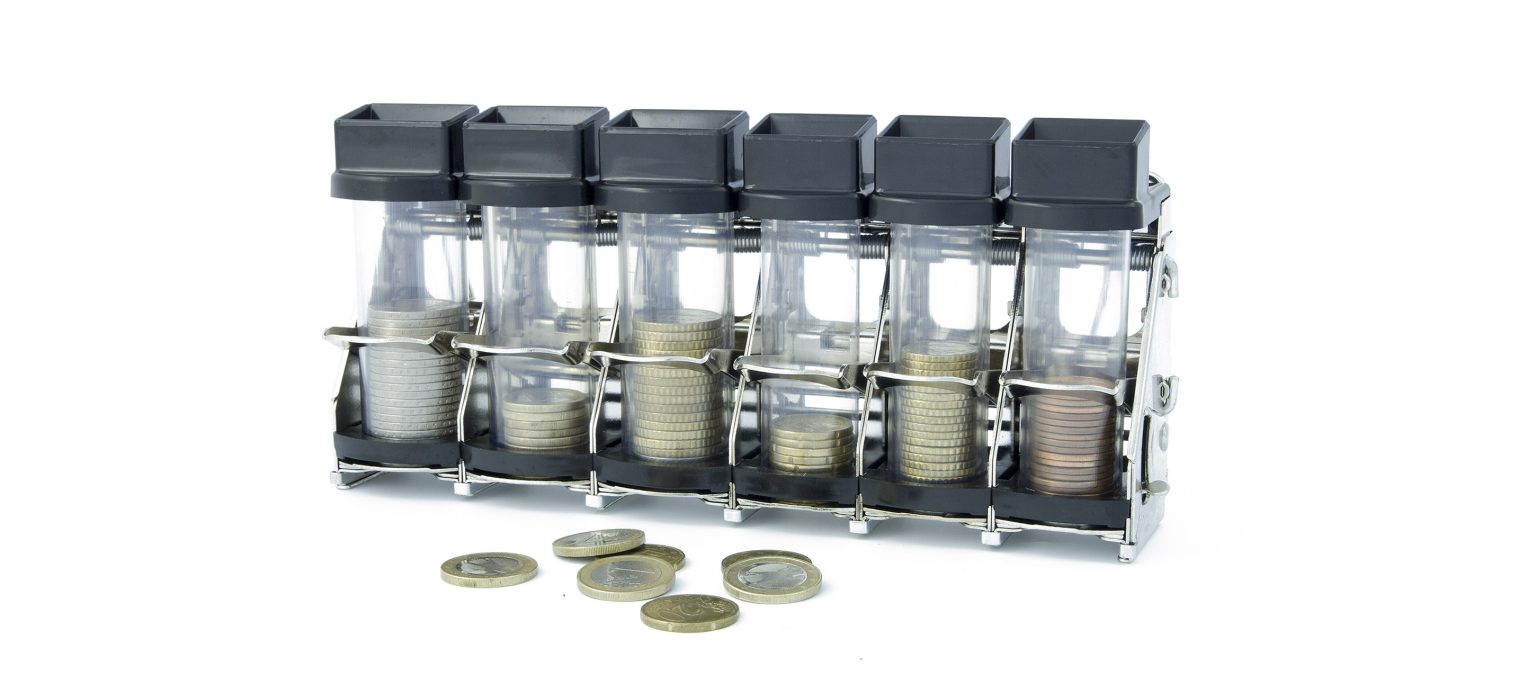 Coin dispenser by Cambist - efficient cash fare collection